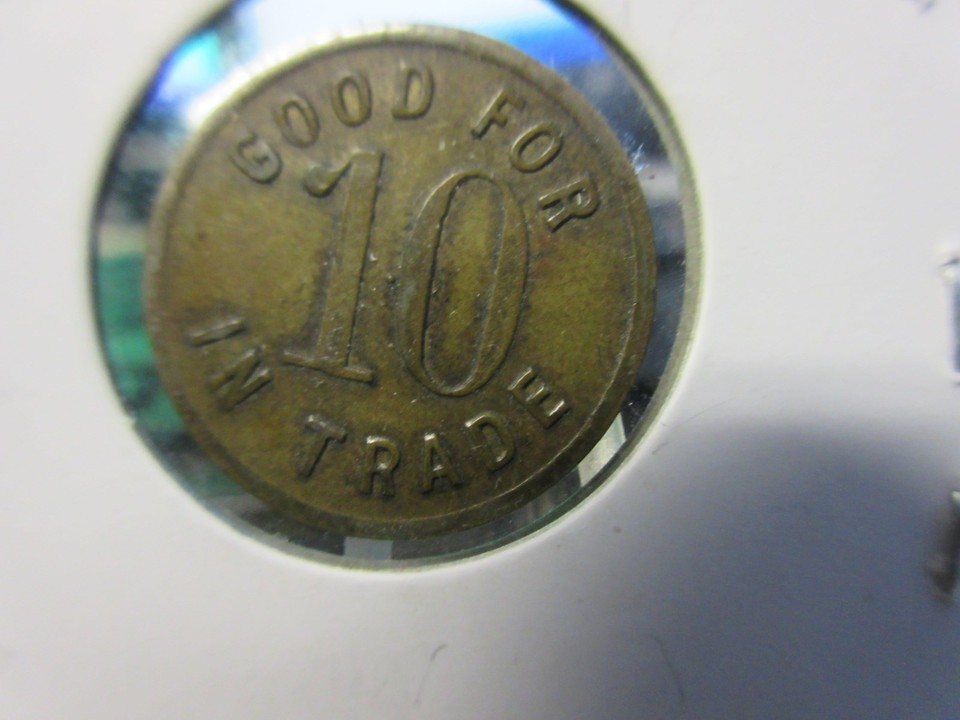 Yuma Arizona / Our House Saloon / GF 10 In Trade Token Brass 21mm | eBay