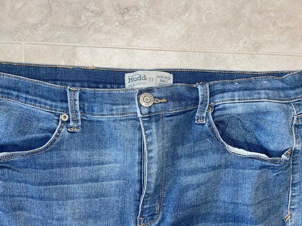 Women's Mudd FLX Stretch Hi-Rise Ankle Jegging ~ Size 17 Deconstructed ...