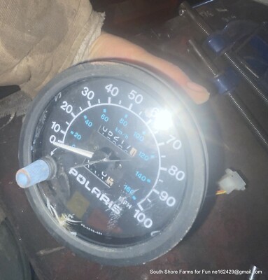 POLARIS SPEEDOMETER SPEEDO 5” FITS LOTS 440 500 TRAIL SPORT CLASSIC 96 ...