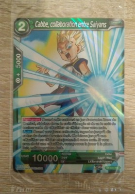DRAGON BALL SUPER CARD GAME FR Cabbe, collaboration entre Saiyans : P ...