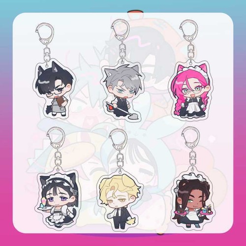 Anime Alien Stage till ivan Keychain Acrylic Bag Pendant Keyrings Key ...