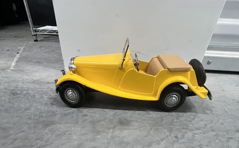 Original 50's 15" DOEPKE MG-TD Diecast 1950'S MG Sport Car Made in US ...
