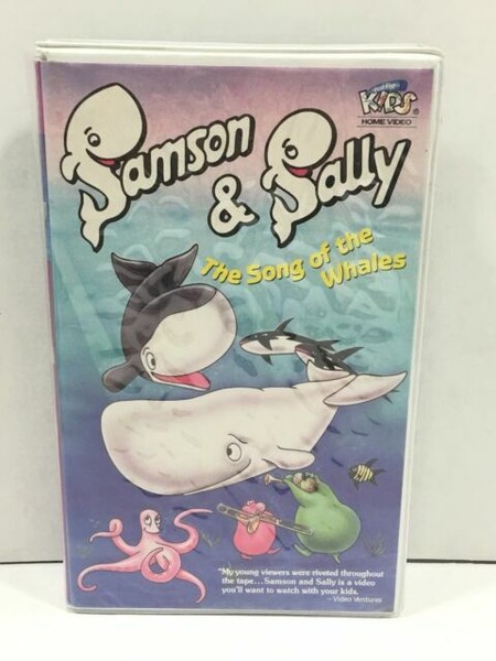 Samson and Sally - The Song of the Whales (VHS, 1991) for sale online ...