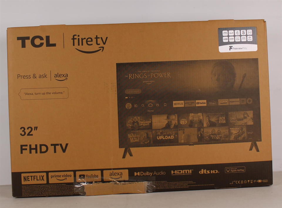 TCL SF540K 32" LED Full HD HDR Smart Fire TV - 32SF540K | eBay UK