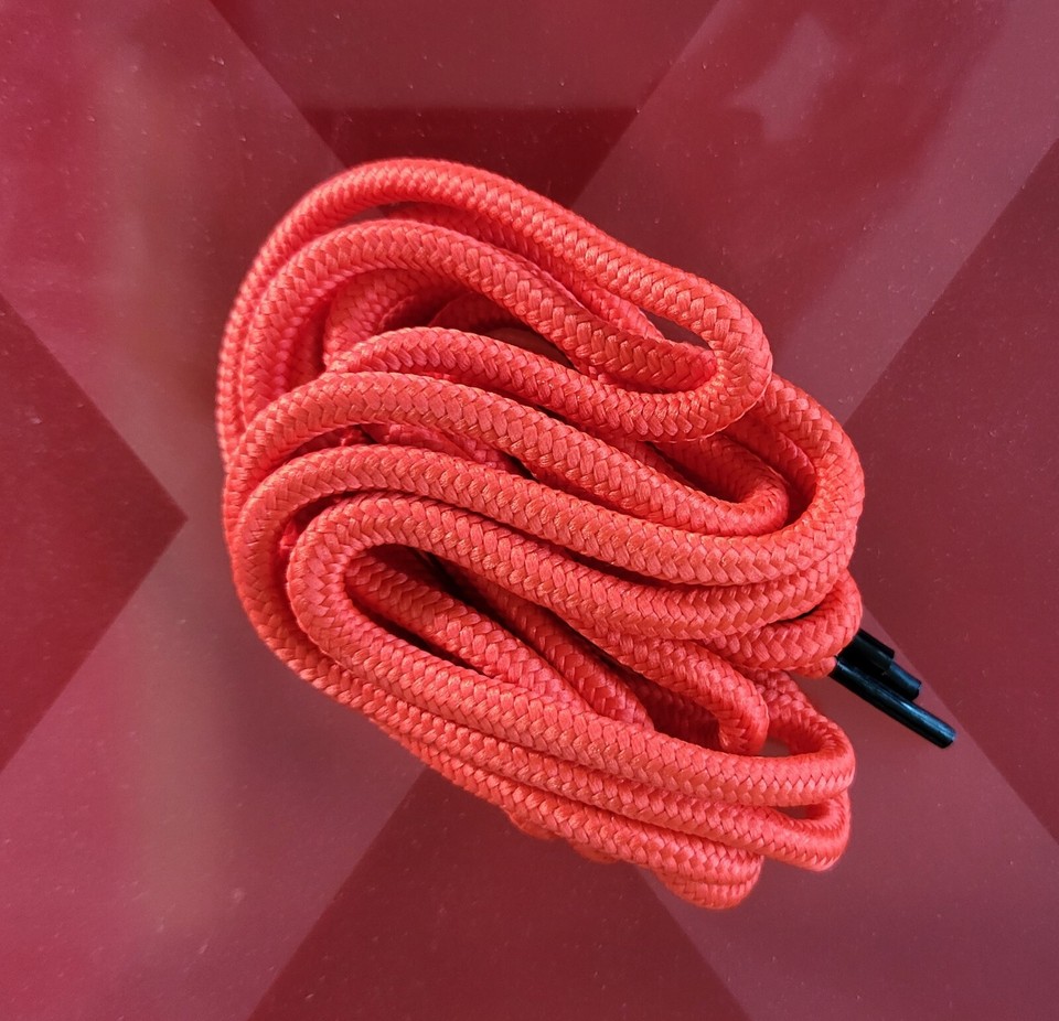 Air Jordan XI 11 Red Black Blue rope round shoe laces bred space jams ...