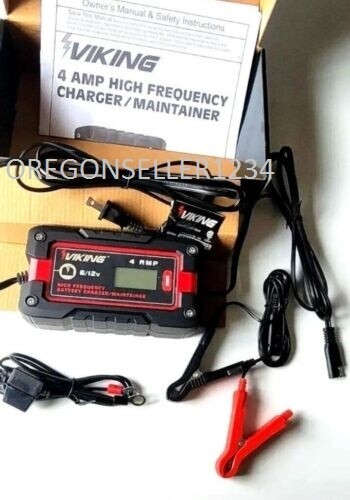 NEW VIKING Fully Automatic Microprocessor Controlled Battery Charger ...