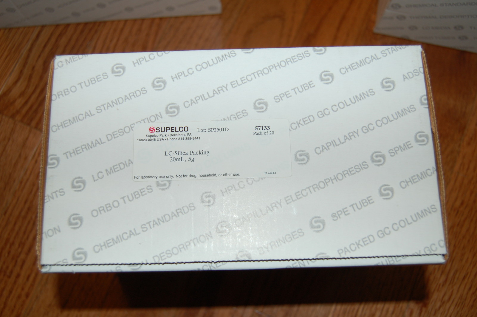 Supelco column SPE superclean LC-Si 20 ml 5 g cartridge 57133 | eBay
