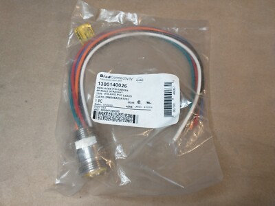 Molex Brad Connectivity 1300140026 6P Male Straight 12" #16 PVC Leads ...