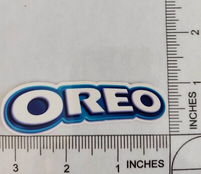 OREO Cookies Waterproof Glossy Logo Decal Sticker 3"x1" | eBay