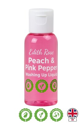 Mini Washing Up Liquid 35ml Pack 100 Bottles Travel Bottle, Guest ...