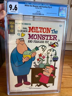 1966 Milton the monster at fearless fly #1 CGC 9.6 VERY LOW POP | eBay