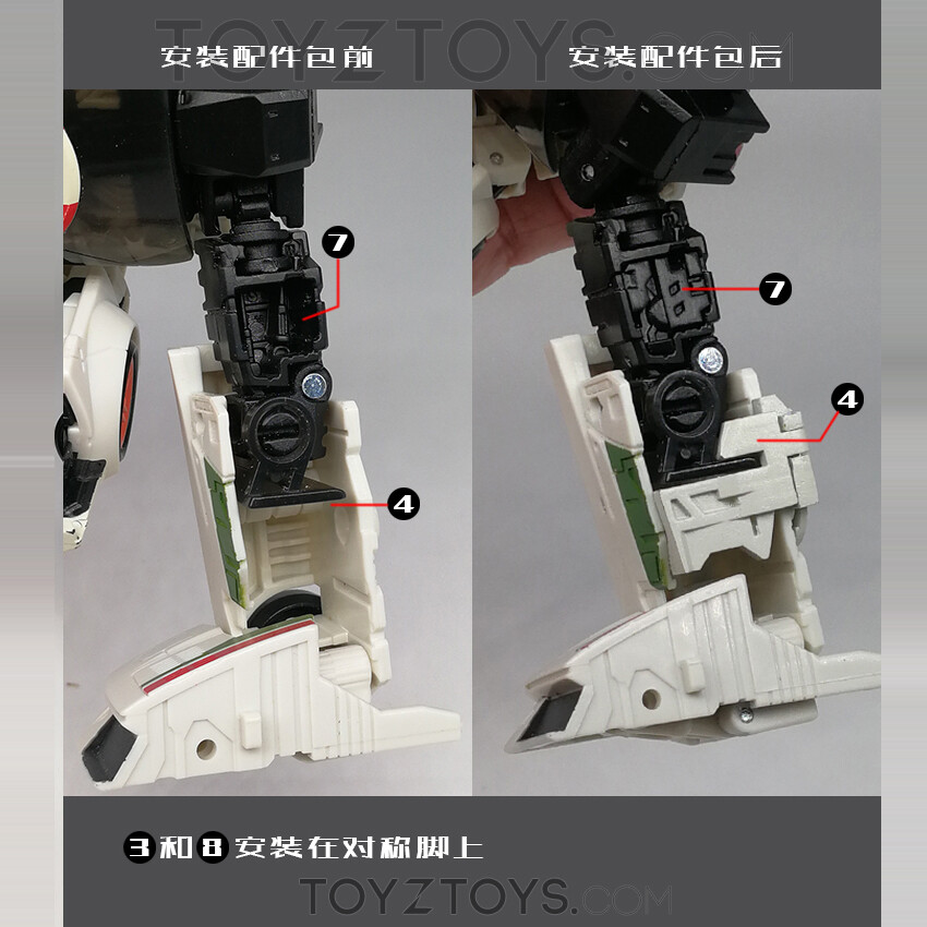 3D DIY Replenish Kit For War for Cybertron EarthRise WheelJack Toys ...