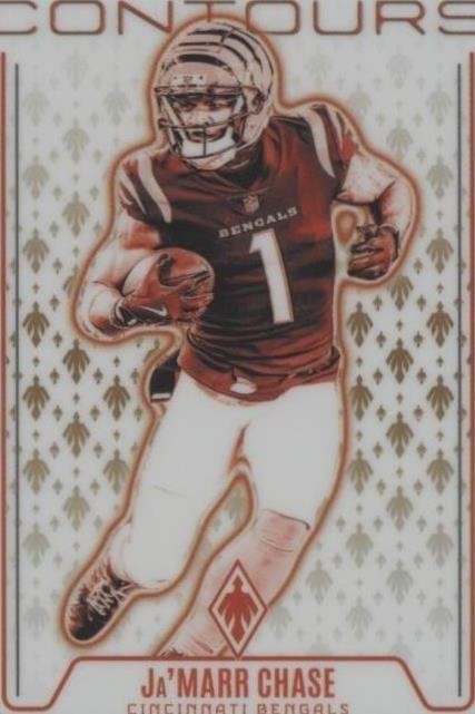 2024 Panini Phoenix - Contours Ja'Marr Chase #CON-JCE Bronze /75 for ...