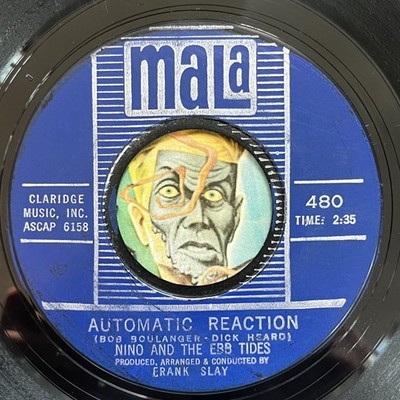 HEAR Nino & Ebb Tides 45 Automatic Reaction / Linda Lou Garret garage ...
