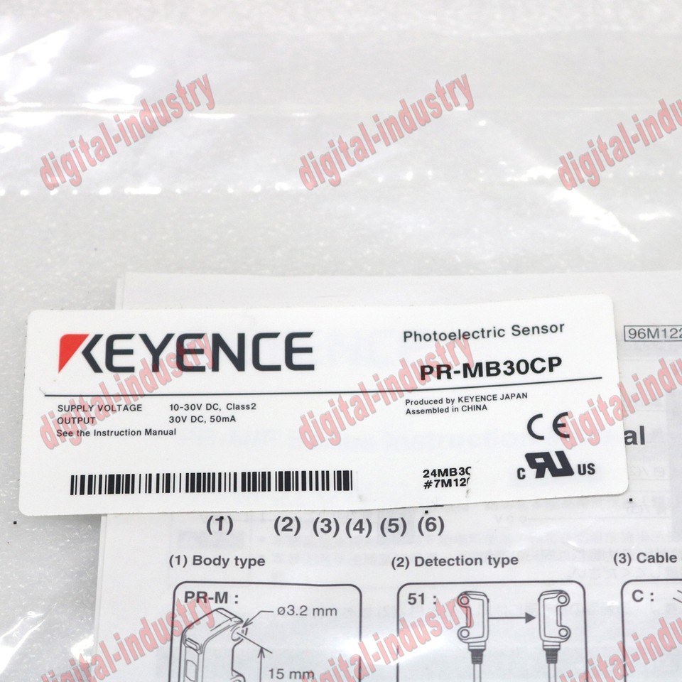 one new keyence Photoelectric switch sensor PR-MB30CP Quality assurance ...