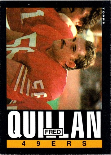 1985 Topps Fred Quillan #159 San Francisco 49ers Football Card | eBay
