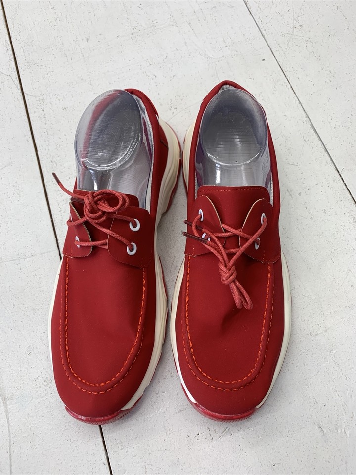Mens Red Boat Shoe Sneaker Size 9 | eBay