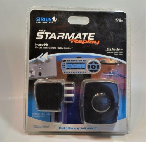 NIB Sirius Starmate Replay Home Kit STH2R sealed for starmate Replay ...