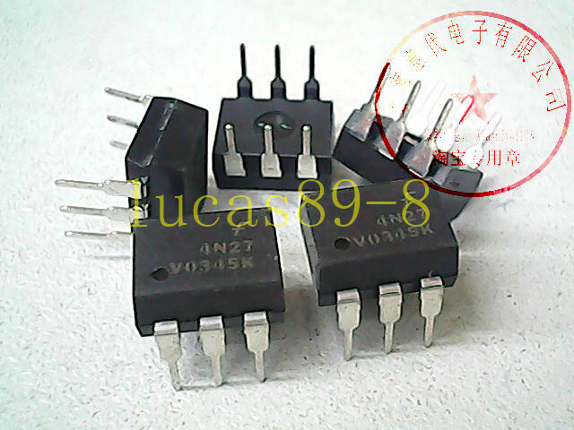 10 PCS 4N27 DIP-6 GENERAL PURPOSE 6-PIN PHOTOTRANSISTOR OPTOCOUPLERS | eBay
