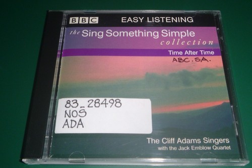 BBC Easy Listening Sing Something Simple Time After Time CD Ex ABC ...