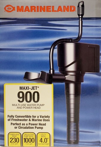 Marineland Aquaria Maxi Jet 900 Pro Powerhead Water Pump 230/1000 GPH ...