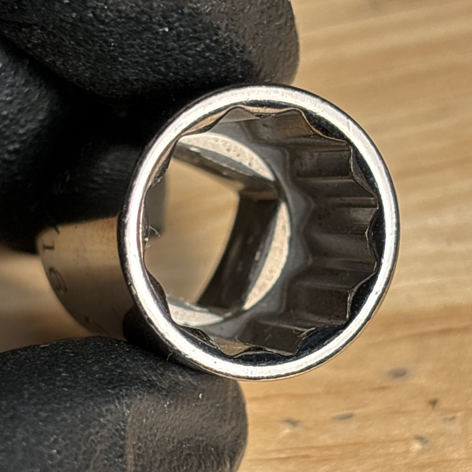 Craftsman USA 9/16" 12 Point 3/8" Drive Shallow Socket 44334 Inverted G ...