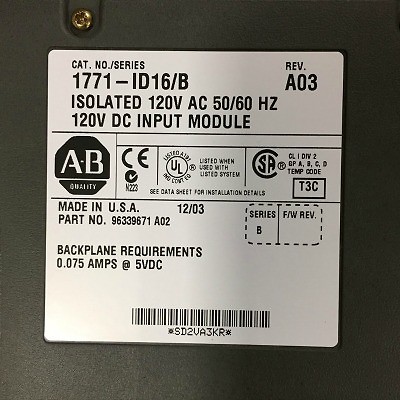 Allen-Bradley 1771-ID16 Input Module for sale online | eBay