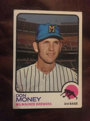 1973 Topps #386 Brewers Don Money Baseball Card | eBay