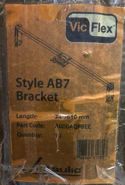 Vicflex Victaulic Bracket for Sprinkler Head Ab7 24" 1 Case (total 50 ...