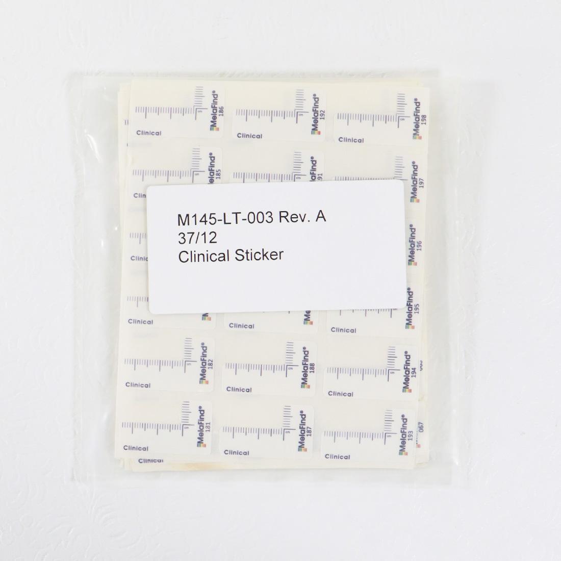 MelaFind Optics by Carl Zeiss Clinical Sticker M145-LT-002 252X ...