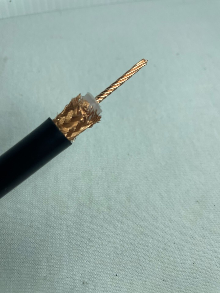 Ham & CB Jumper Cable Ultra flex RG-213 UHF CB Coax 4 ft. Silver Plated ...