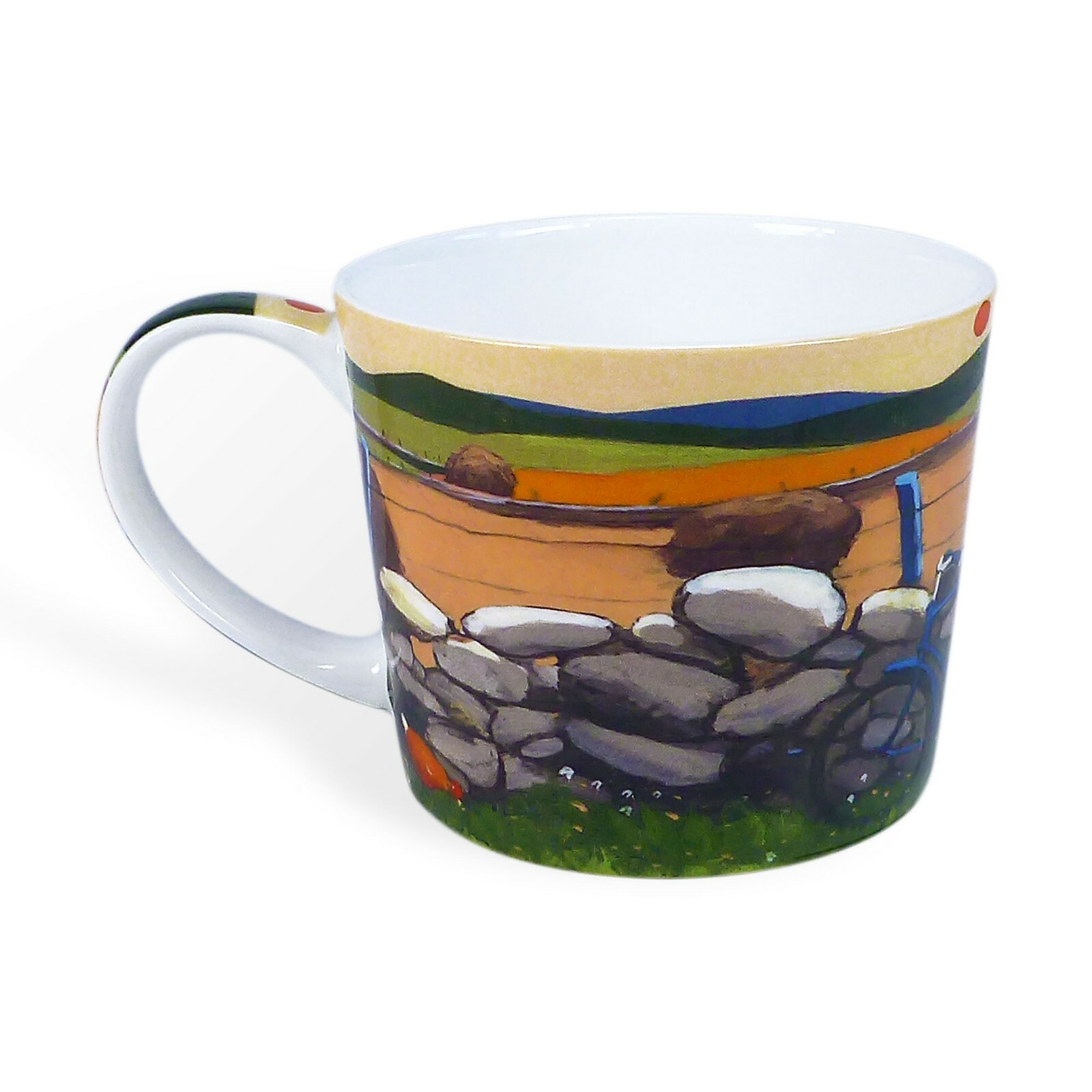 Thomas Joseph Mug, On Ewer Bike, Sheep Mug, Bone China, 325ml | eBay UK