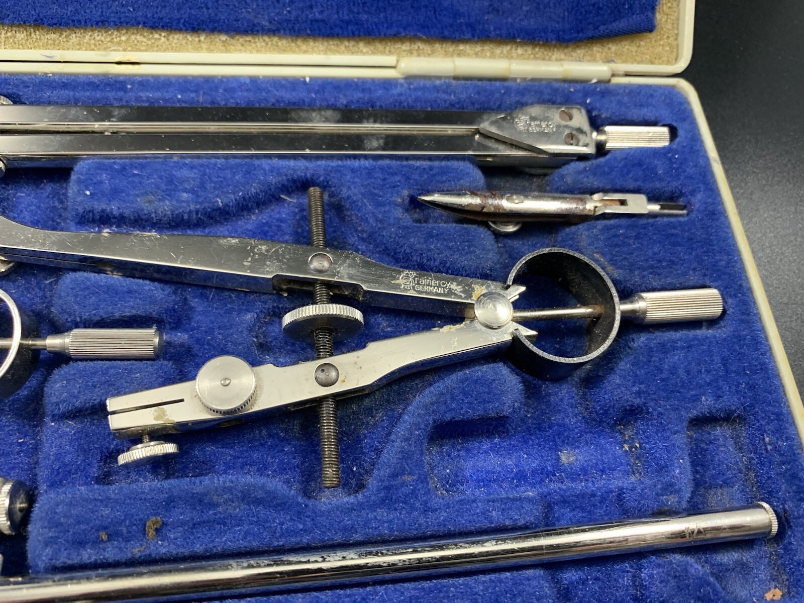 Vintage Drafting Tools Set in Box Germany Alvin Gramercy | eBay
