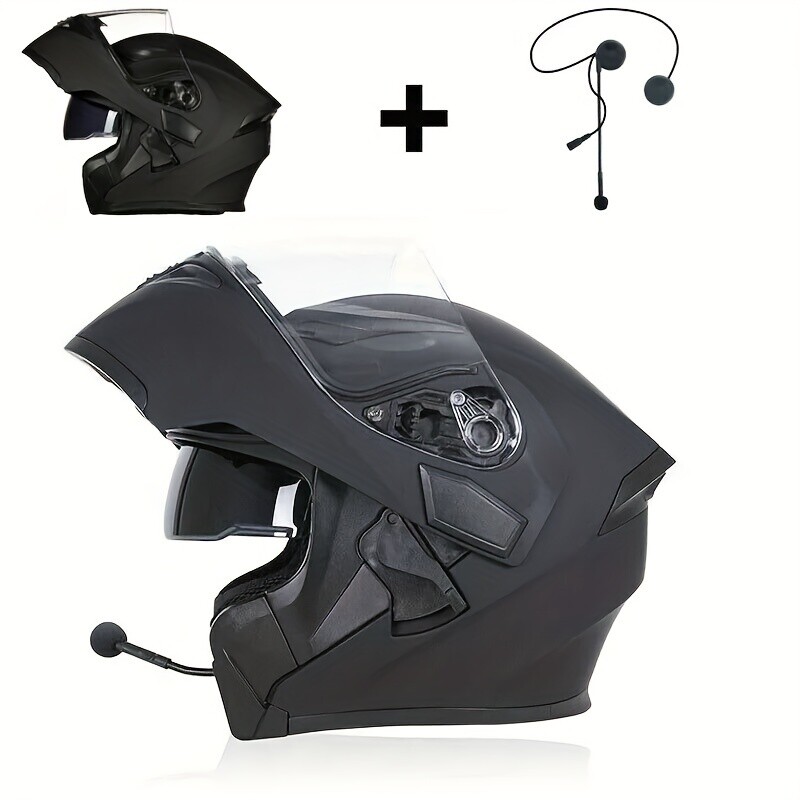 Modular Helmet - Flip-Up Headset for Enhanced Rider Safety and ...