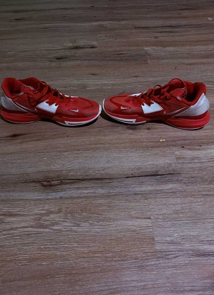 Men's sz 12 Nike Kyrie 5 Low TB DO9617-600 University Red Team ...
