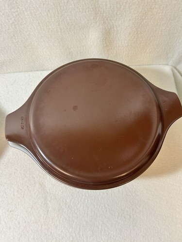 Pyrex Old Orchard Nesting Baking Dishes Serving W/Lids Brown Fruit ...