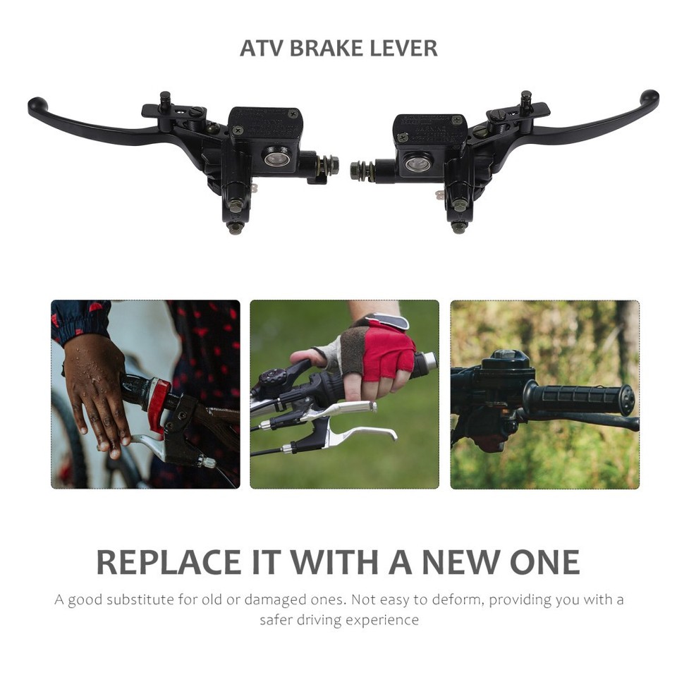 Front Hydraulic Brake Master Handle Parking Lever Atv Accessories ...