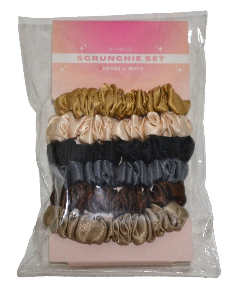 Women's 3 Pc Scrunchie Gift Set Hair Accessories Hair Ties Beauty ...