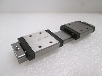 THK, RSR 9WVM (2), Linear Bearing Guide Block w/ Guide Rail, New | eBay ...