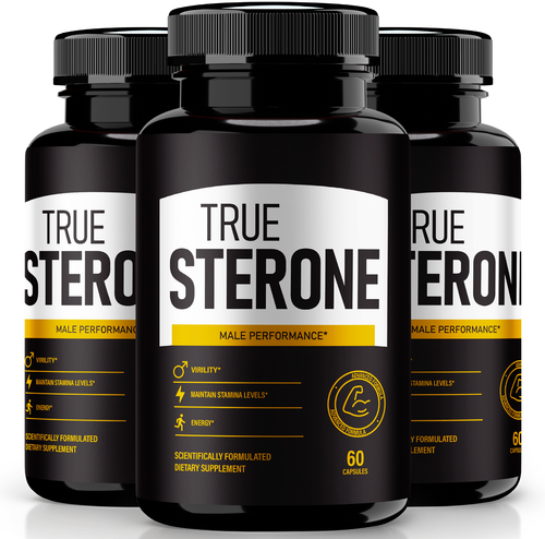 True Sterone Male Health Pills to Boost T-Levels and Performance - 3 ...