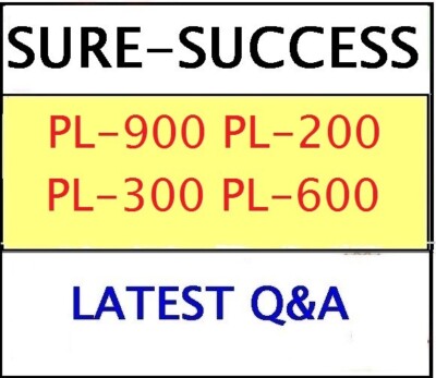 PL-900, PL-200 , PL-300 , PL-600 EXAM Q&ALATEST 2025! | eBay