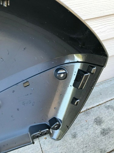 Honda GL1800 Goldwing Saddlebag Cover L/H 2012-17 Met Silver P/N 81421 ...