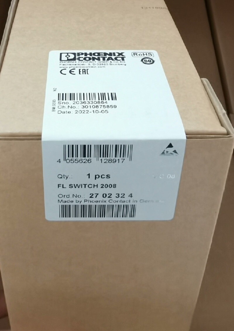 1pcs PHOENIX CONTACT 2702324 Module FL SWITCH 2008 | eBay