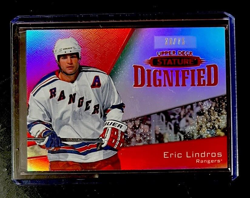 2022-23 UD Stature Rare Insert Dignified Red 20/75!!! | eBay