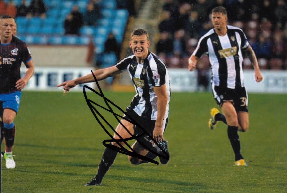 Ryan Yates Hand Signed Notts County 6x4 Photo Football Autograph 2 ...