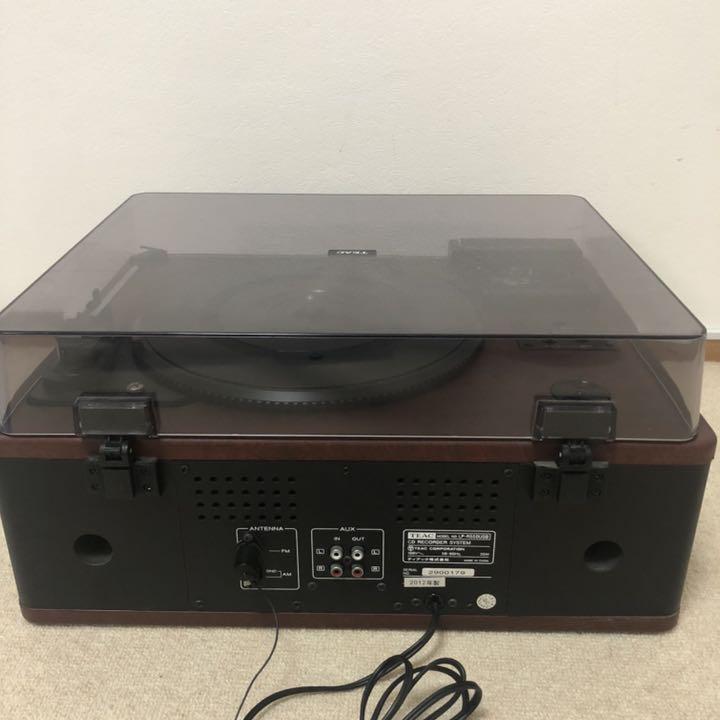 Teac LP-R550USB Cd Recorder Cassette Turntable Wood Grain Record Audio ...
