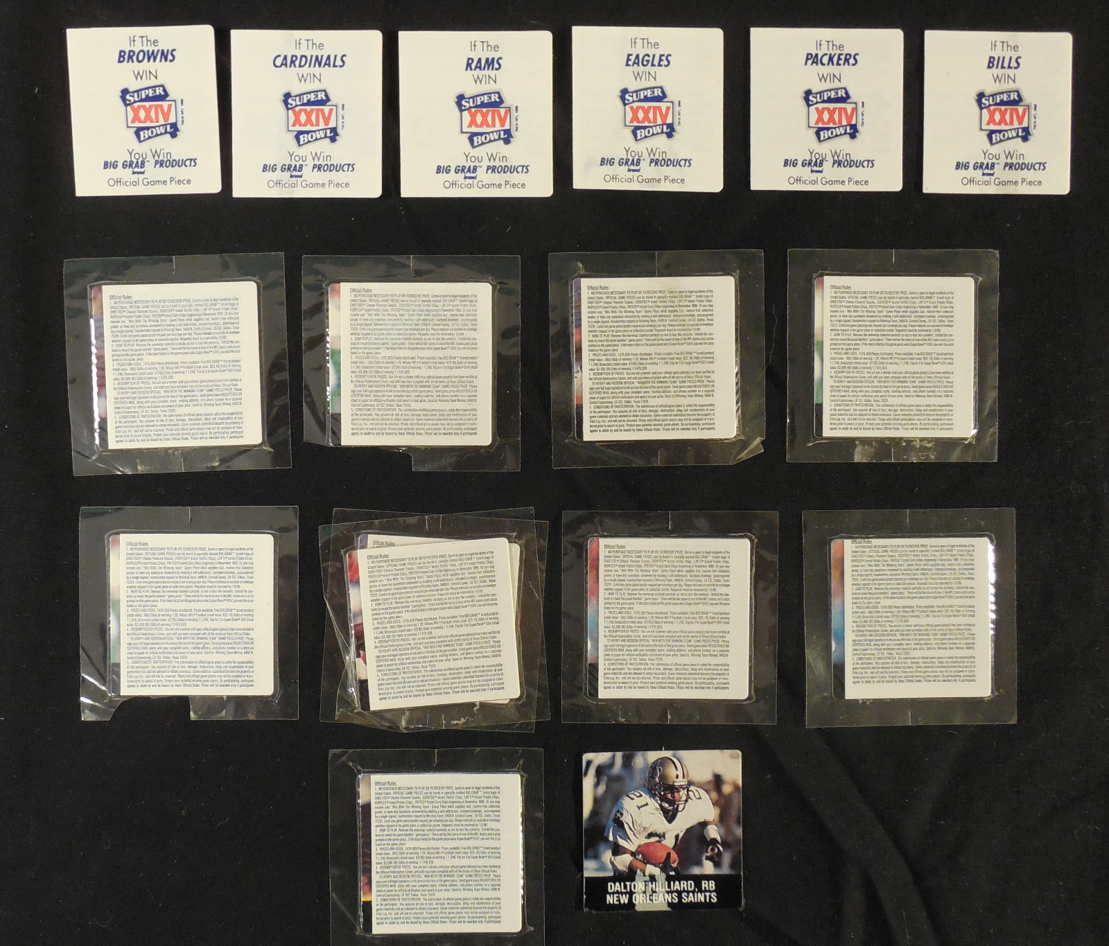 1989 Frito Lay TEST Sticker UNOPEN pack 1 sticker RARE poss Marino Moon ...