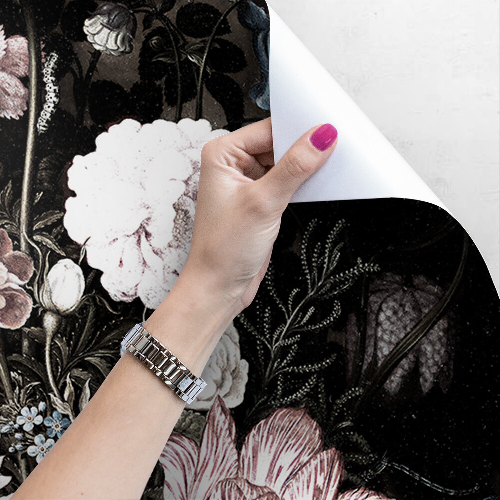 Wall Mural Dutch Floral Dutch Nature Wall Art Decor Non-woven wallpaper ...