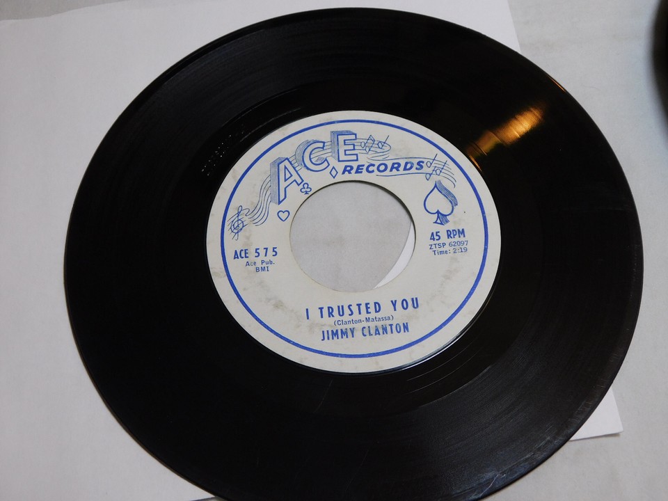 JIMMY CLANTON GO, JIMMY, GO / I TRUSTED YOU 45 RPM RECORD 052 | eBay