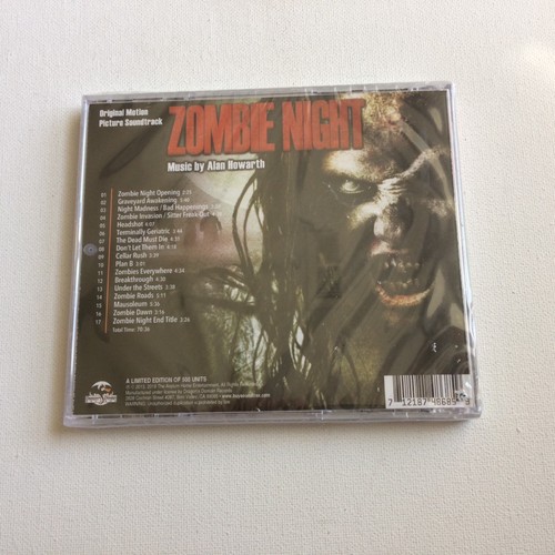 Zombie Night: Original Motion Picture Soundtrack by Howarth, Alan (CD ...